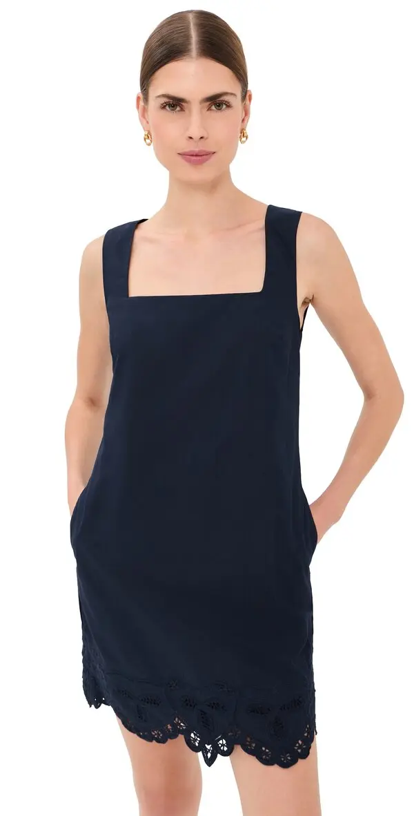 Veronica Beard Shanice Mini Dress - Navy