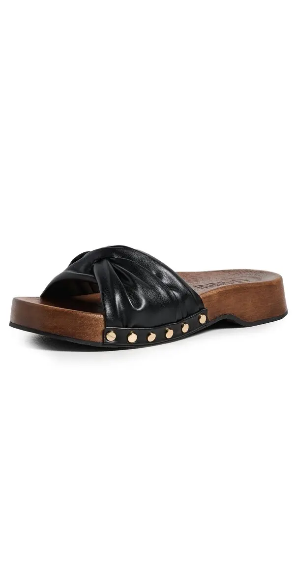 GANNI Tia Fairy Clogs - Black