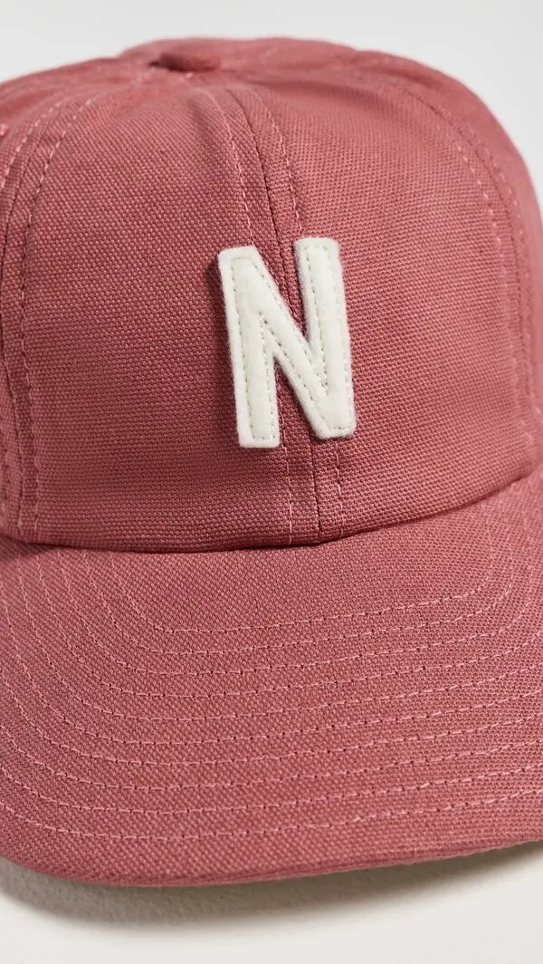 Norse Projects Felt N Canvas Panel Cap