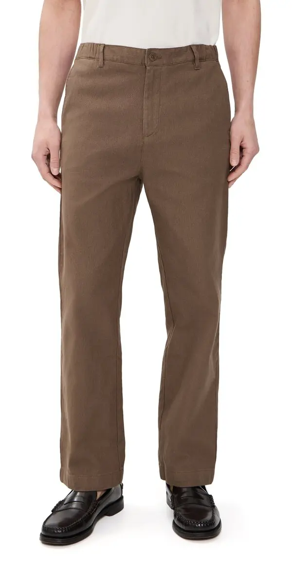 FAR AFIELD Dekk Trousers - Brown