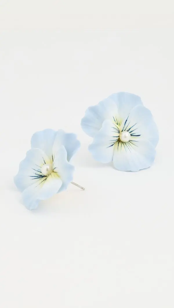 JENNIFER BEHR Viletta Earrings - Powder