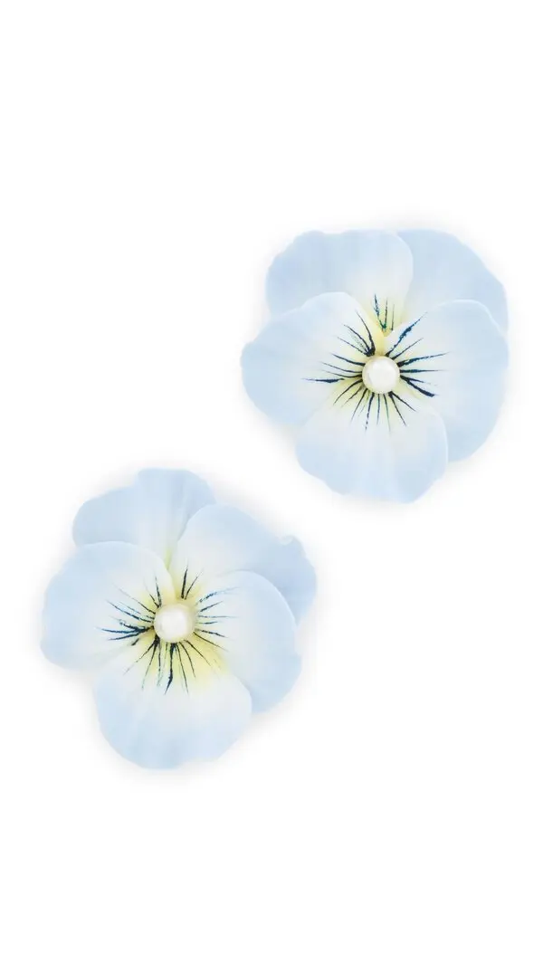 JENNIFER BEHR Viletta Earrings - Powder