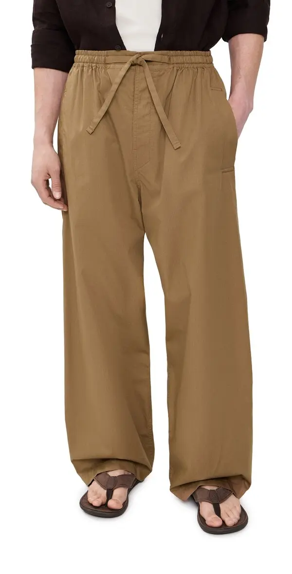 LEMAIRE Pyjama Pants - Cappuccino