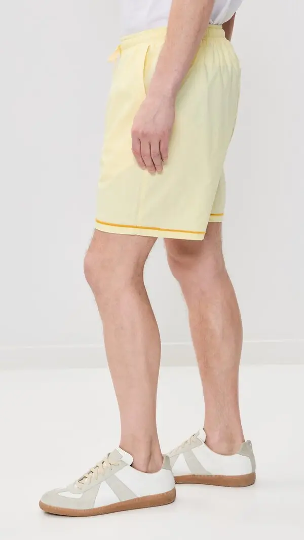 Fanm Mon Talha Embroidered Linen Shorts