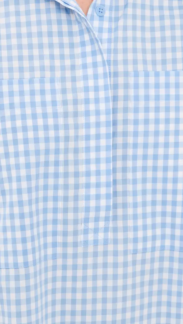 Simkhai Criss Mini Dress - Cloud Gingham
