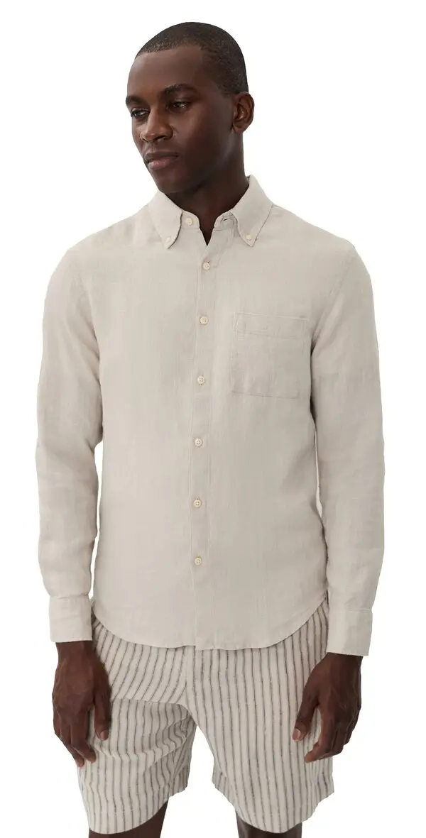 ALEX CRANE Linen Playa Shirt