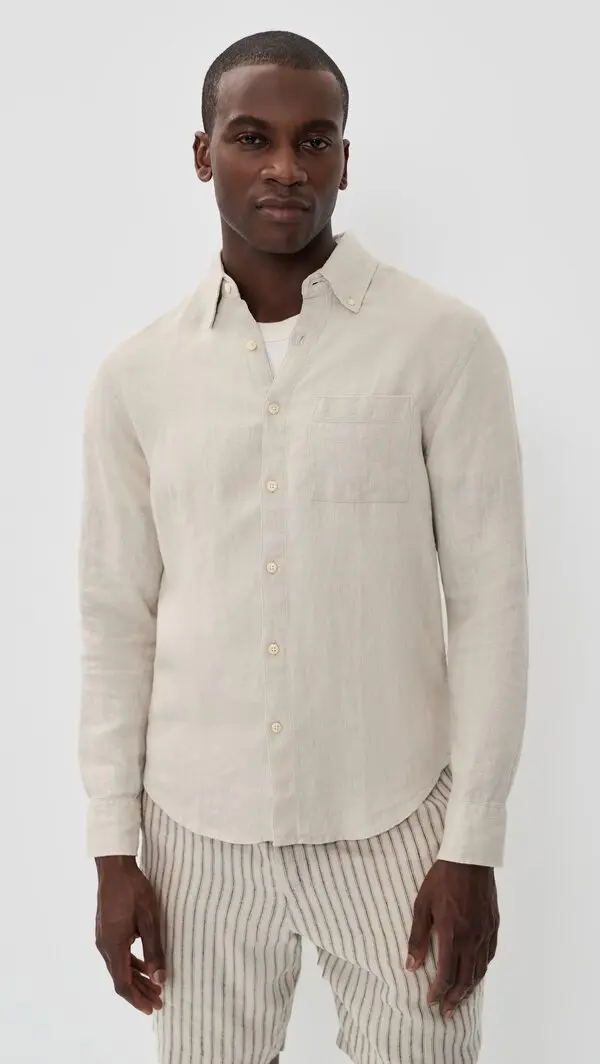 ALEX CRANE Linen Playa Shirt