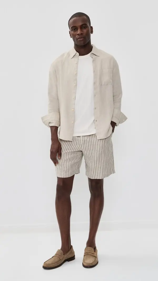 ALEX CRANE Linen Playa Shirt