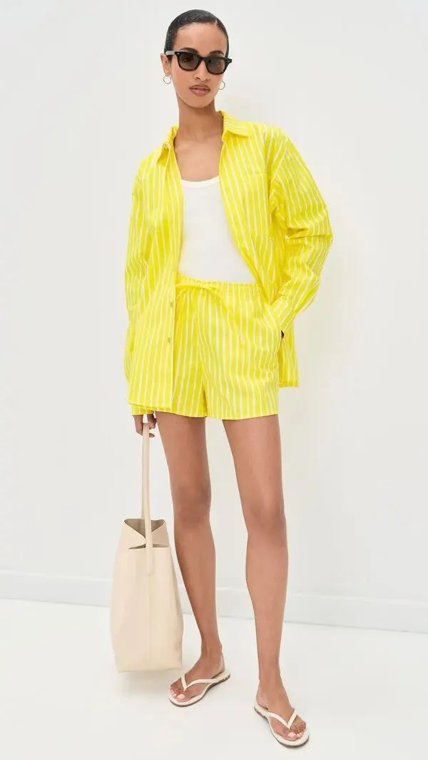 Marimekko Jokapoika Kioski Button-down Shirt With Striped Pattern