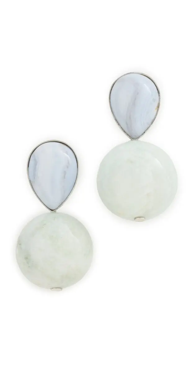 JENNIFER BEHR Allison Earrings - Jade