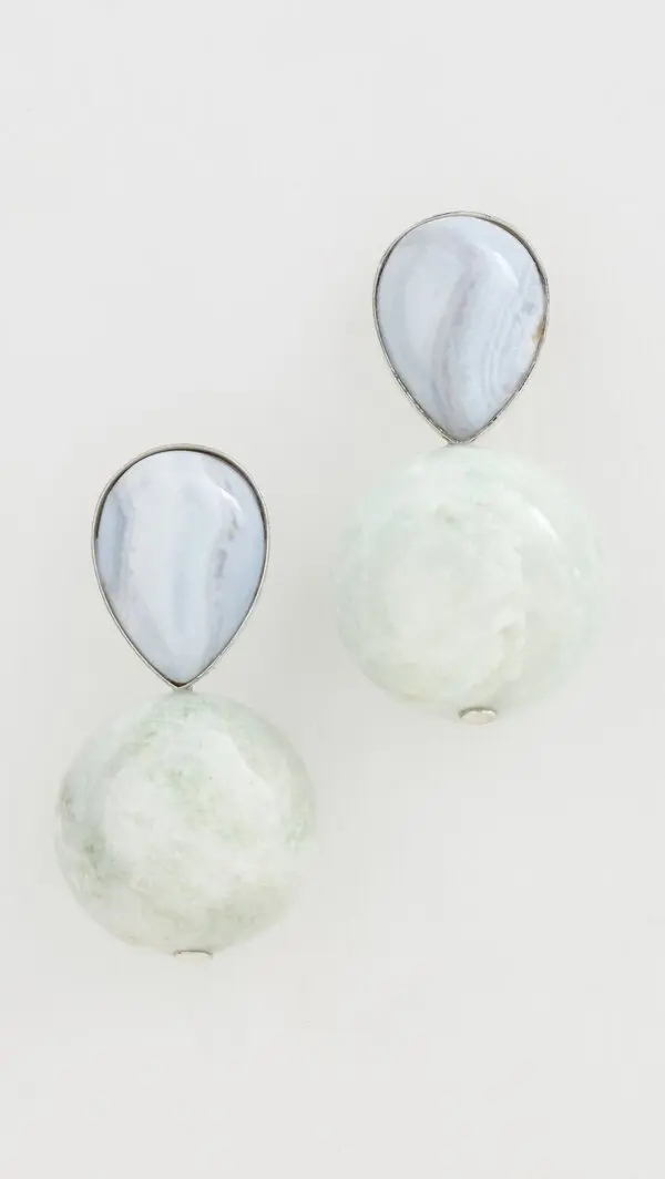 JENNIFER BEHR Allison Earrings - Jade