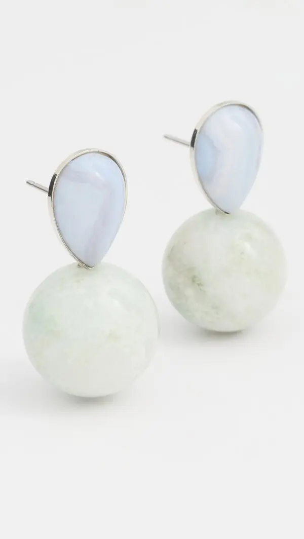JENNIFER BEHR Allison Earrings - Jade