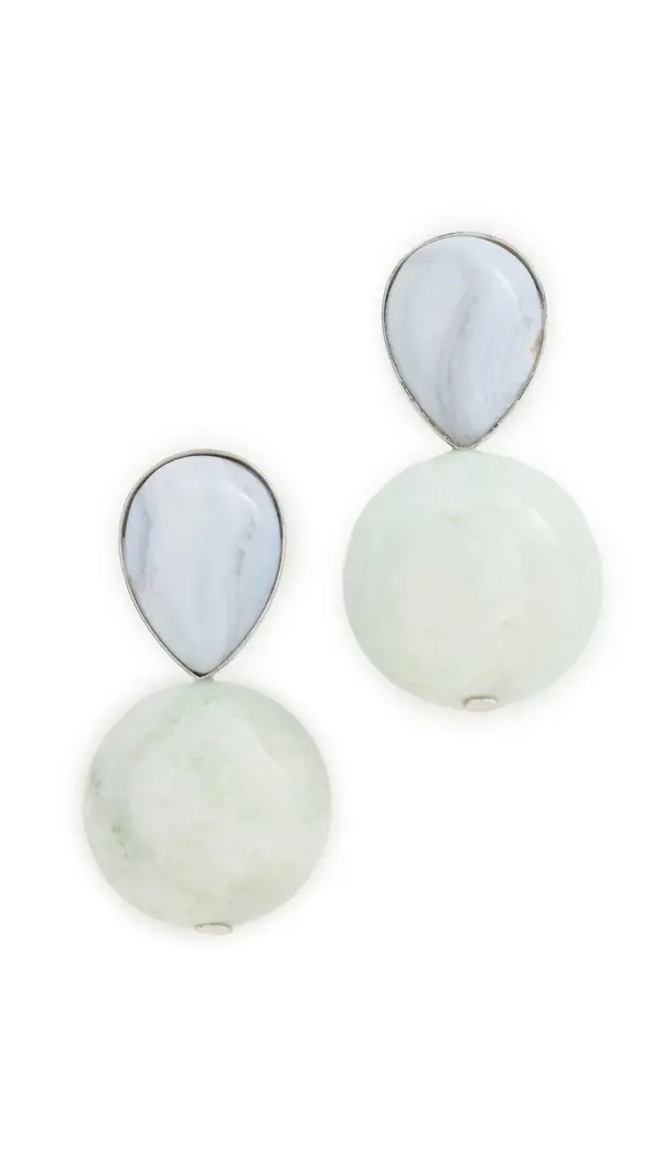 JENNIFER BEHR Allison Earrings - Jade