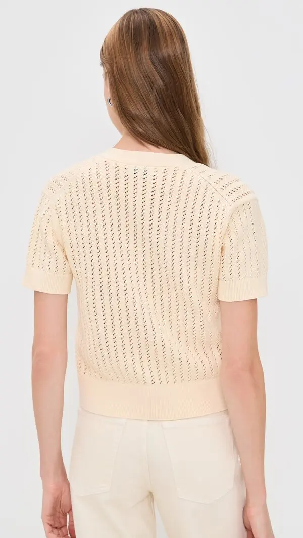ANINE BING Flynne Cardigan - Cream