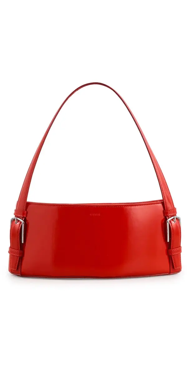 Coperni Ergonomic Leather Shoulder Bag - Red