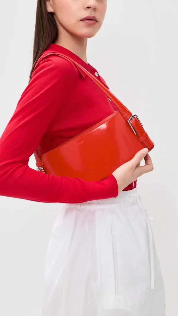 Coperni Ergonomic Leather Shoulder Bag