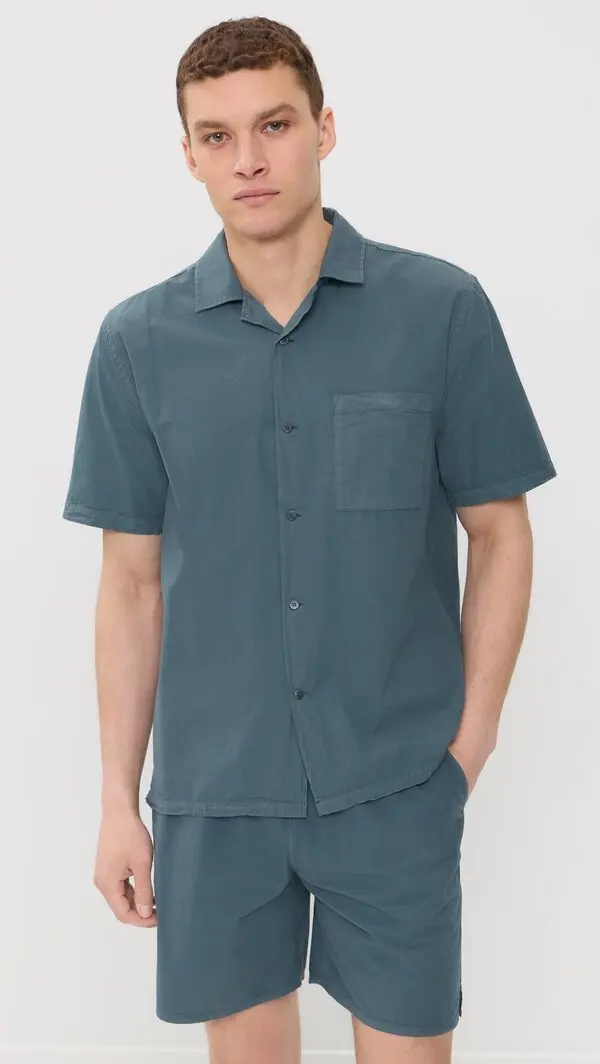 ALEX CRANE Air Cotton Camp Shirt