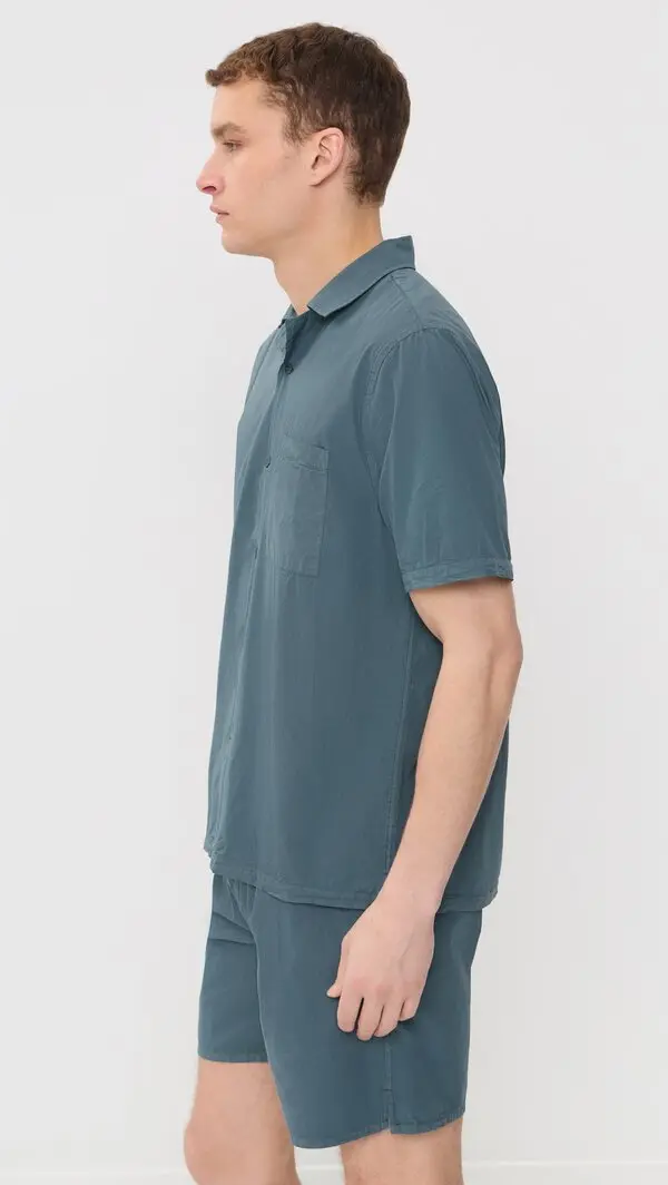 ALEX CRANE Air Cotton Camp Shirt