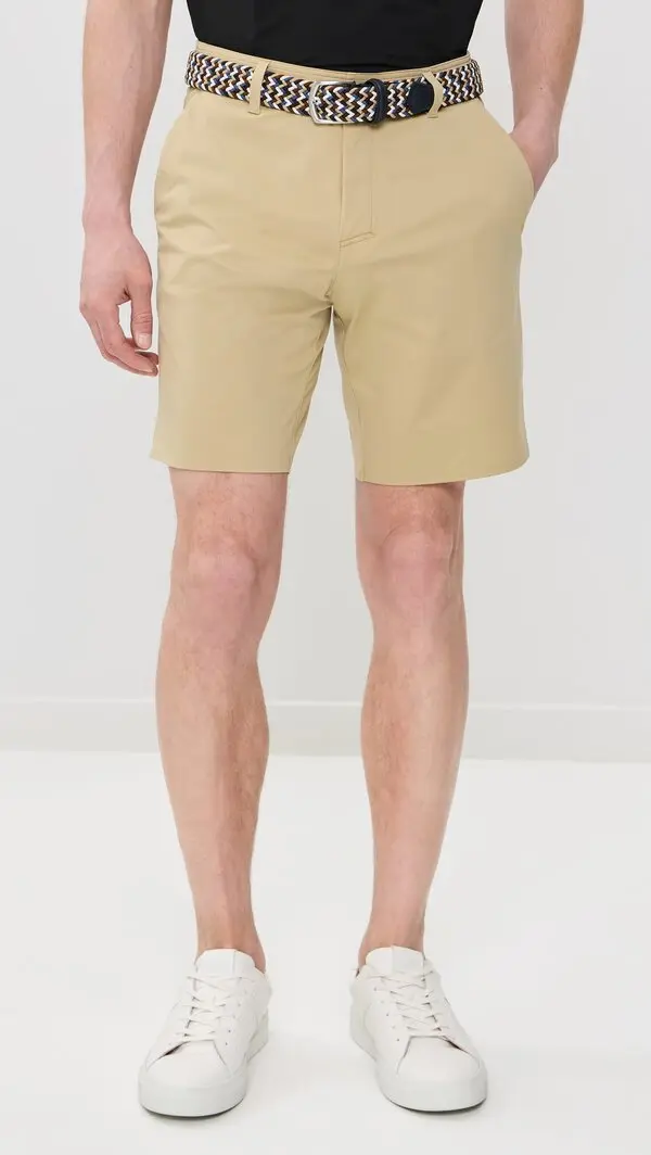 RHONE Commuter Flyweight Shorts - Light Khaki