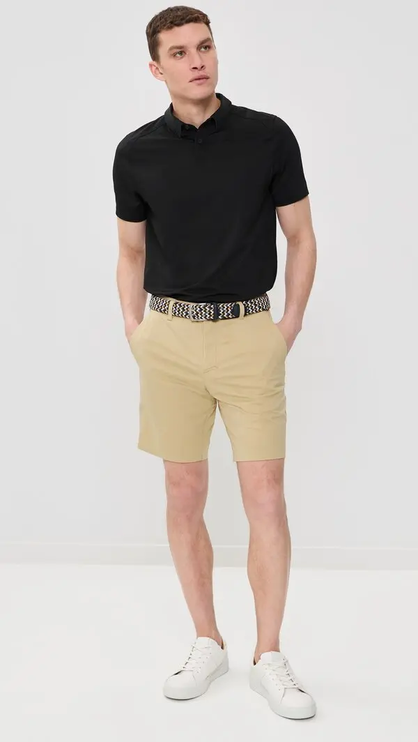 RHONE Commuter Flyweight Shorts - Light Khaki