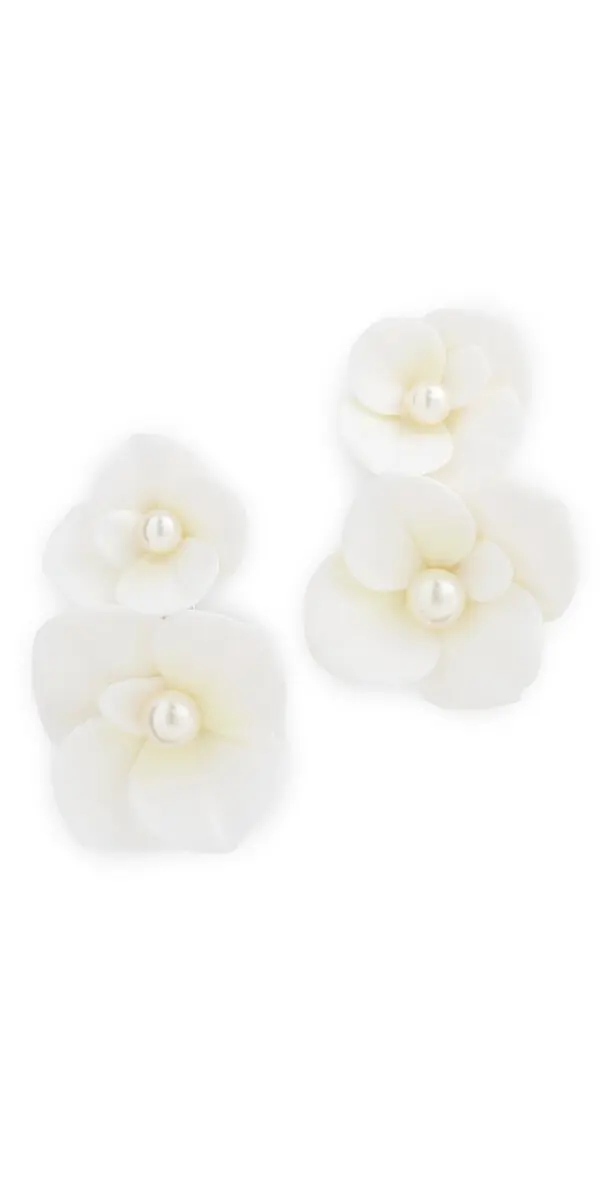 JENNIFER BEHR Aylani Earrings - Cream