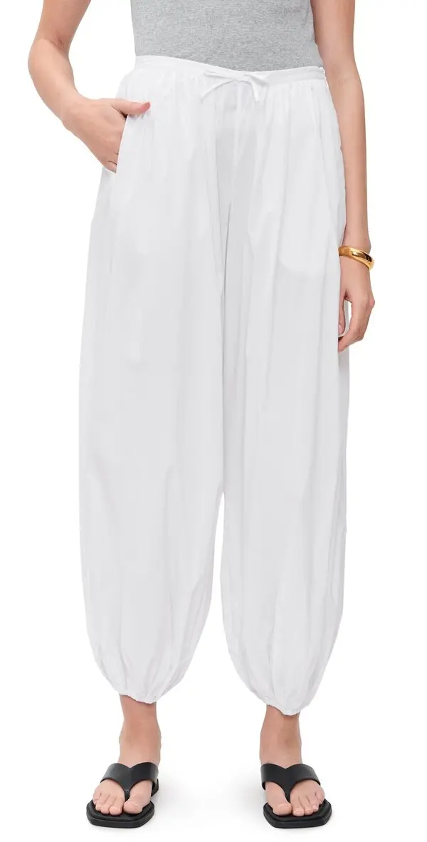 Caroline Constas Melinda Balloon Pants - White