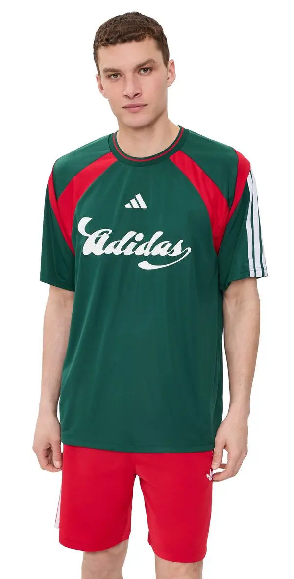 Adidas House Of Tiro Nations Track Top - Team Dark Green/better Scarlet