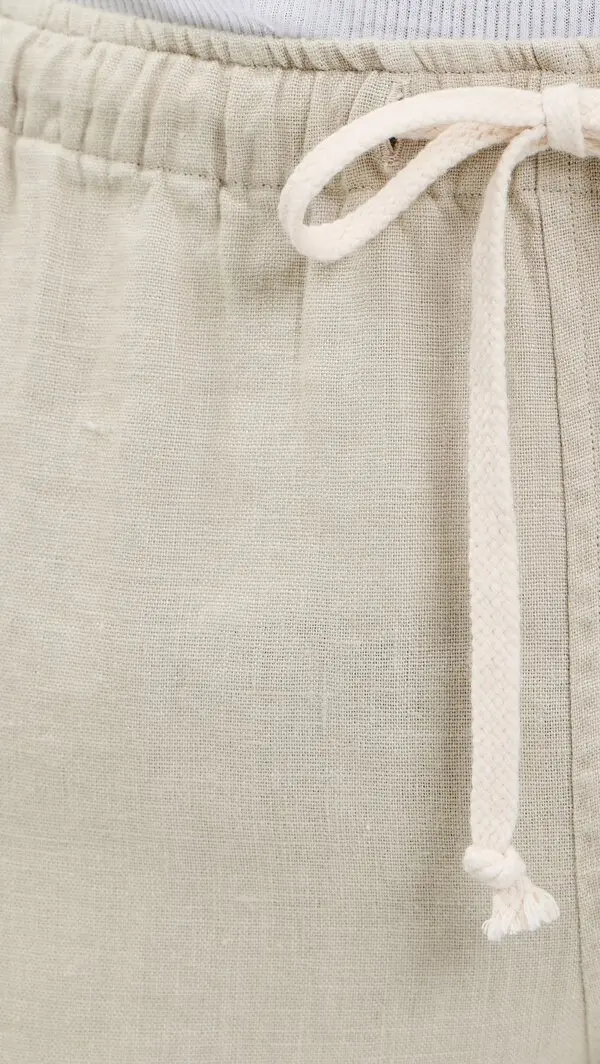 ALEX CRANE Linen Bo Pants - Bone
