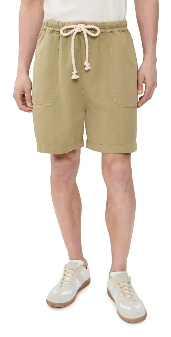 Officine Générale Fitz Shorts 4.75 - British Khaki