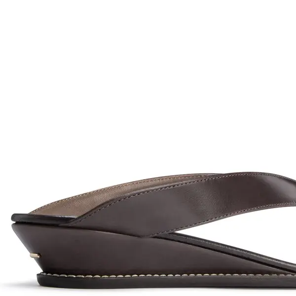 GIUSEPPE ZANOTTI Leather Thong Sandals