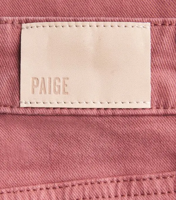 Paige Anessa Wide-leg Jeans - Pink