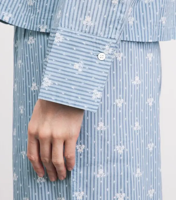 Polo Ralph Lauren Cotton Floral Stripe Pyjama Set