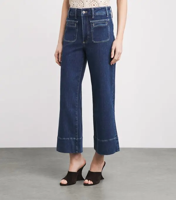 Paige Anessa Wide-leg Jeans