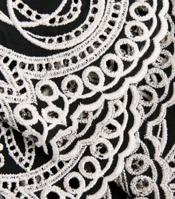 La DoubleJ Cotton Embroidered Shorts