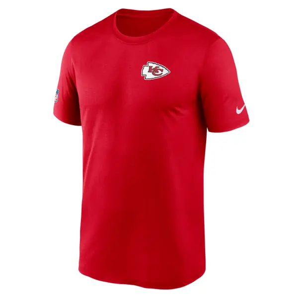 Nike Kansas City Chiefs Legend Logo Dri-fit Nfl T-shirt - Red