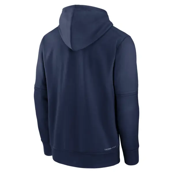 Nike St. Louis Cardinals Authentic Collection Therma Mlb Pullover Hoodie - Blue