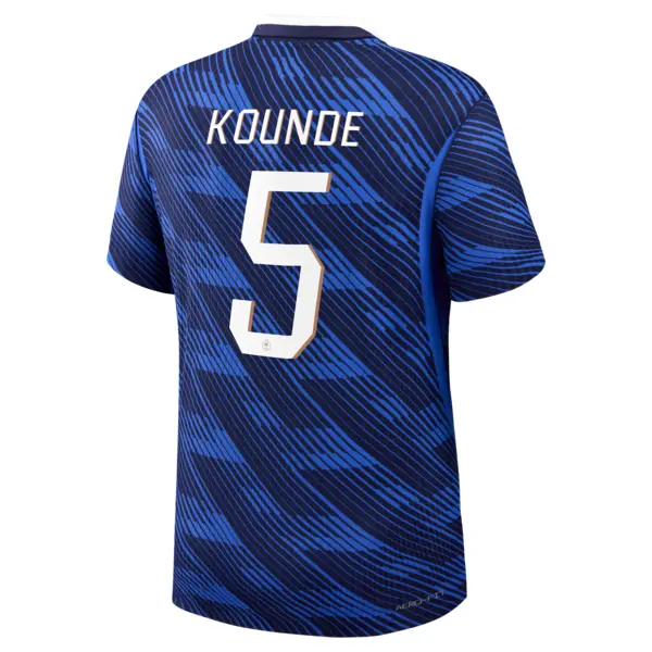 Nike Jules Koundé France National Team 2026 Match Home Dri-fit Adv Soccer Jersey - Blue