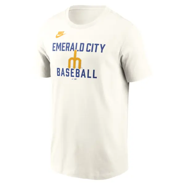 Nike Seattle Mariners Cooperstown '70s Inspired Mlb T-shirt - Brown
