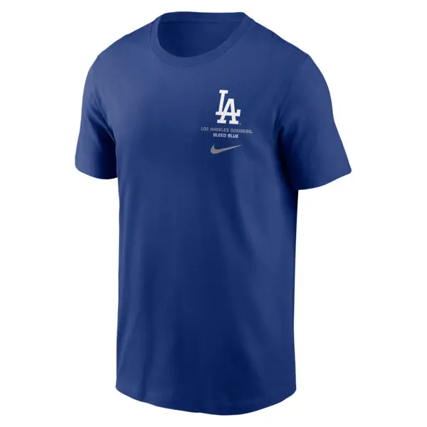 Nike Los Angeles Dodgers 2-hit Mlb T-shirt - Blue