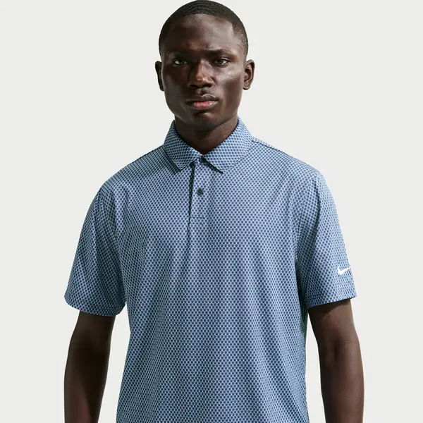 Nike Velocity Dri-fit Golf Polo - Blue