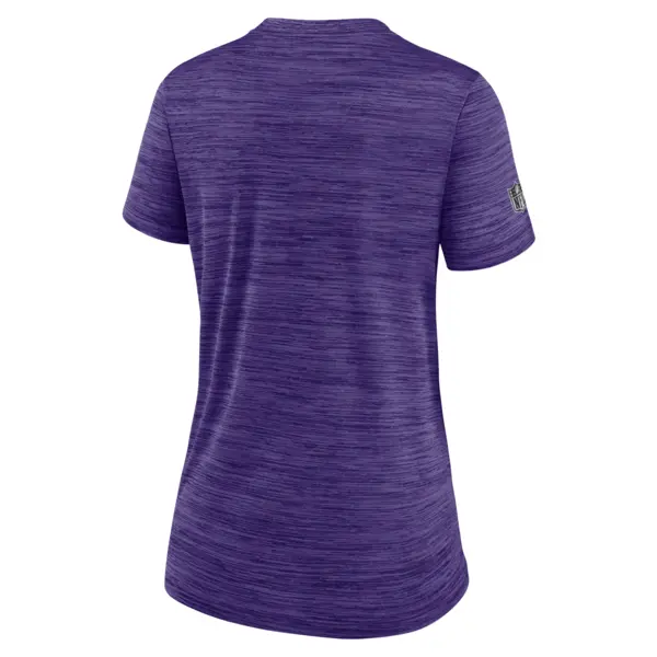 Nike Minnesota Vikings Sideline Velocity Dri-fit Nfl T-shirt - Purple