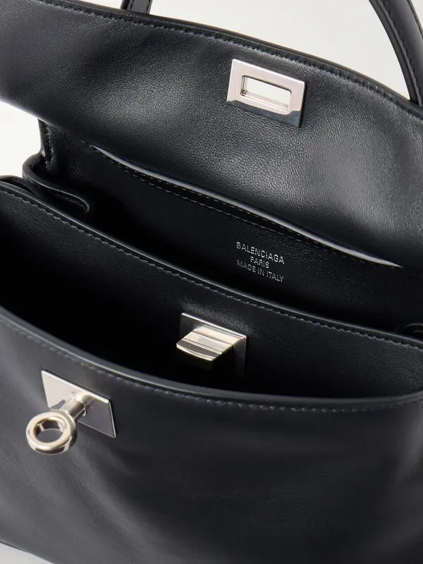 Balenciaga Rodeo Mini Leather Tote - Black