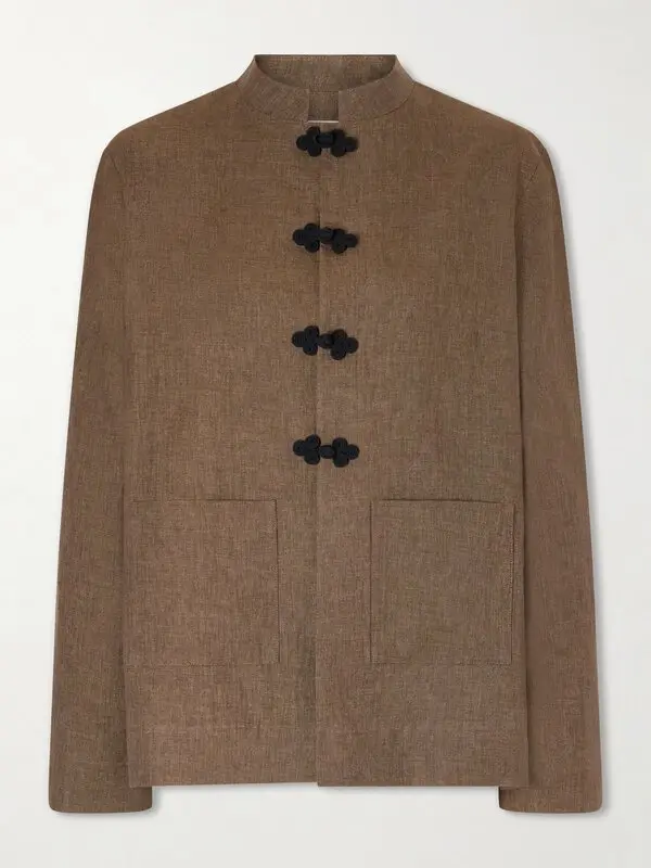 RÓHE Mandarin Linen-twill Jacket