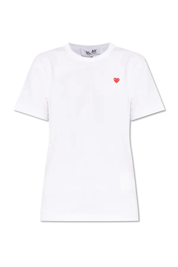 Play Comme Des Garcon T-shirt With Logo Patch