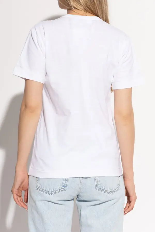 Play Comme Des Garcon T-shirt With Logo Patch