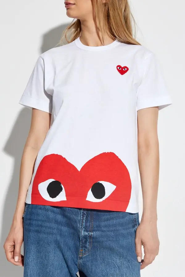 Play Comme Des Garcon Printed T-shirt