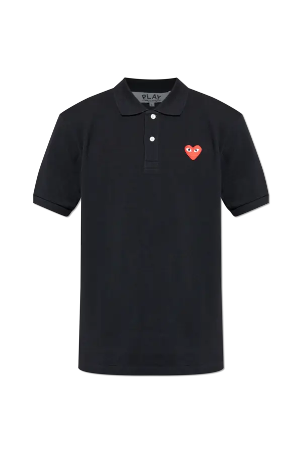 Play Comme Des Garcon Polo With Logo Patch