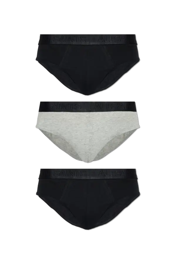ALLSAINTS 3-pack Of Briefs - Black
