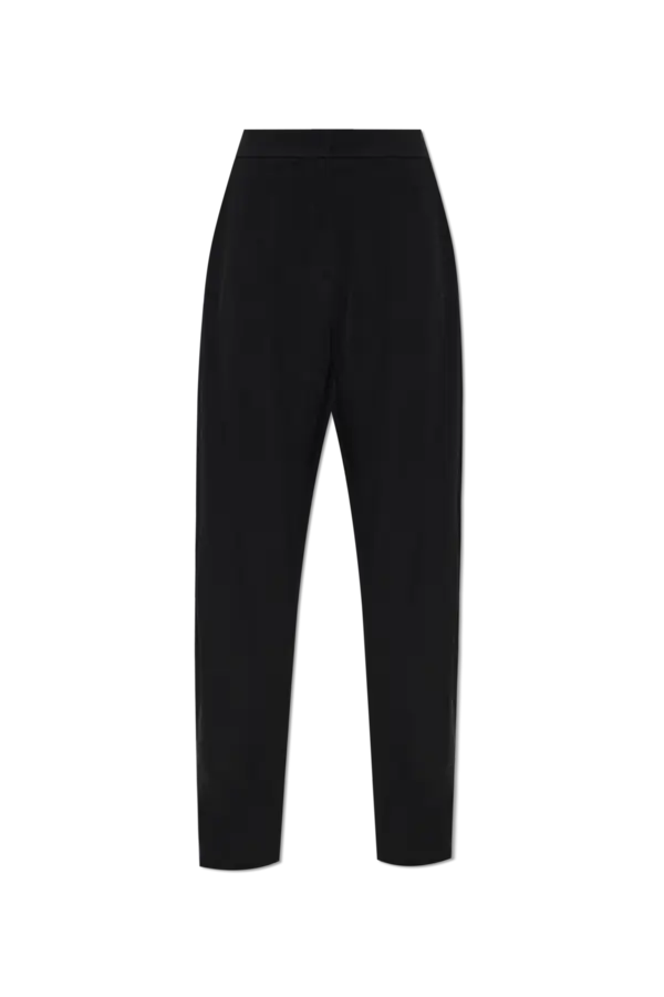 Emporio Armani Trousers With Pockets - Black
