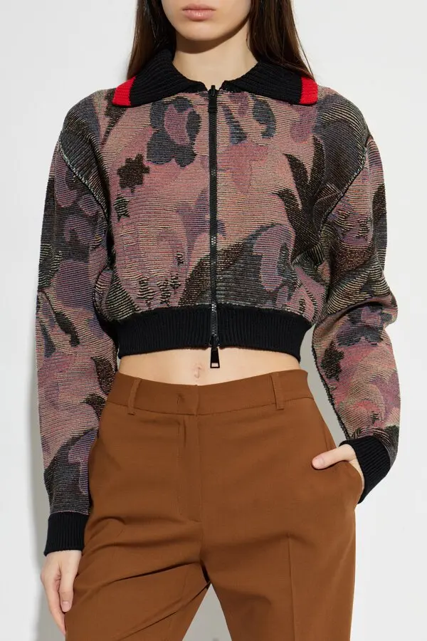 Etro Floral Abstract-patterned Cardigan - Multicolour